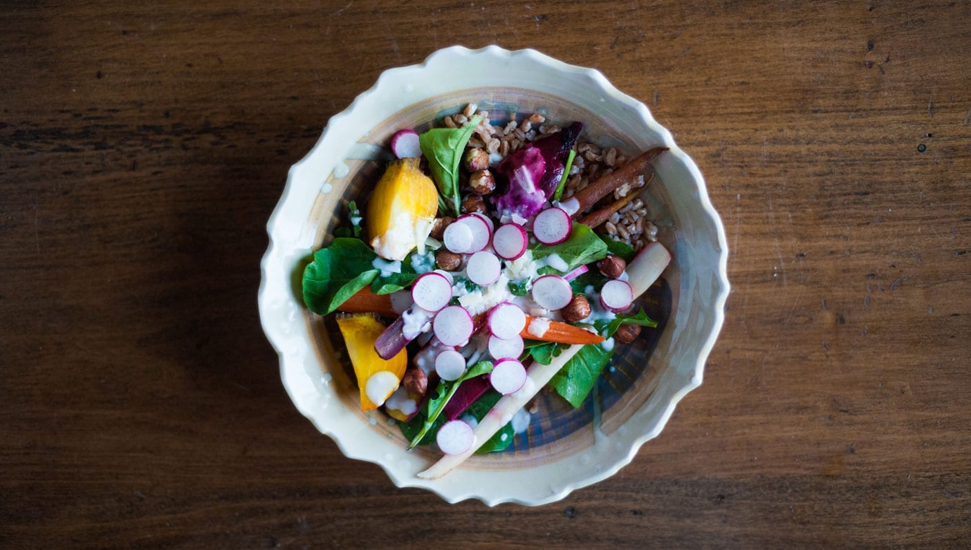 The Perfect Roasted Root Vegetable Salad for Summer