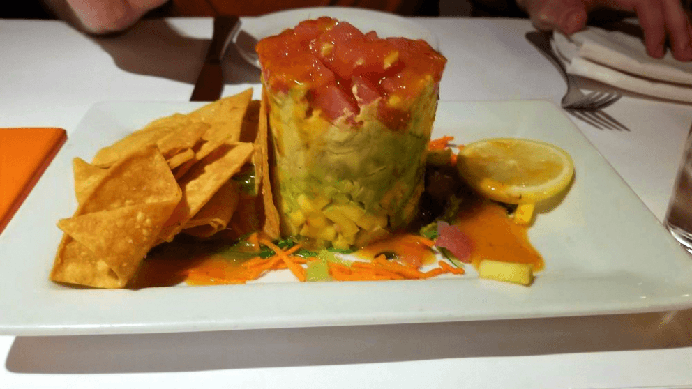 A Taste of Greater Palm Springs: Trio's Ahi Tower